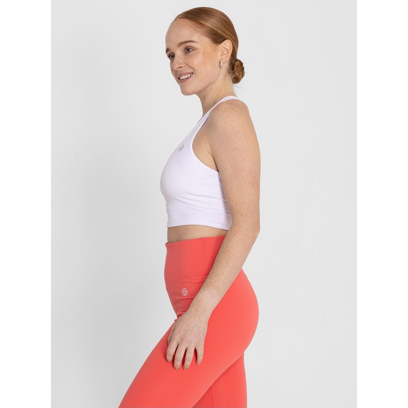 Bra Para Mujer Crop Top Diana Blanco | Bsoul - BSoul Peru | Tienda Oficial